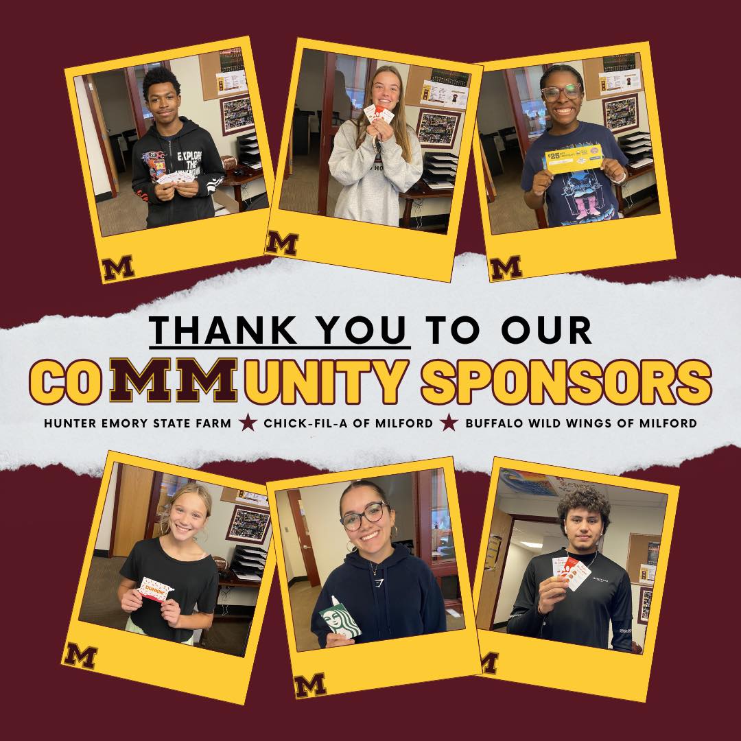 Milford - MHS would like to thank our amazing community partners who ...