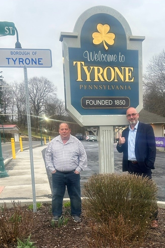 Pa Meet The Mayors William Latchford Is Mayor Of Tyrone Which Is A