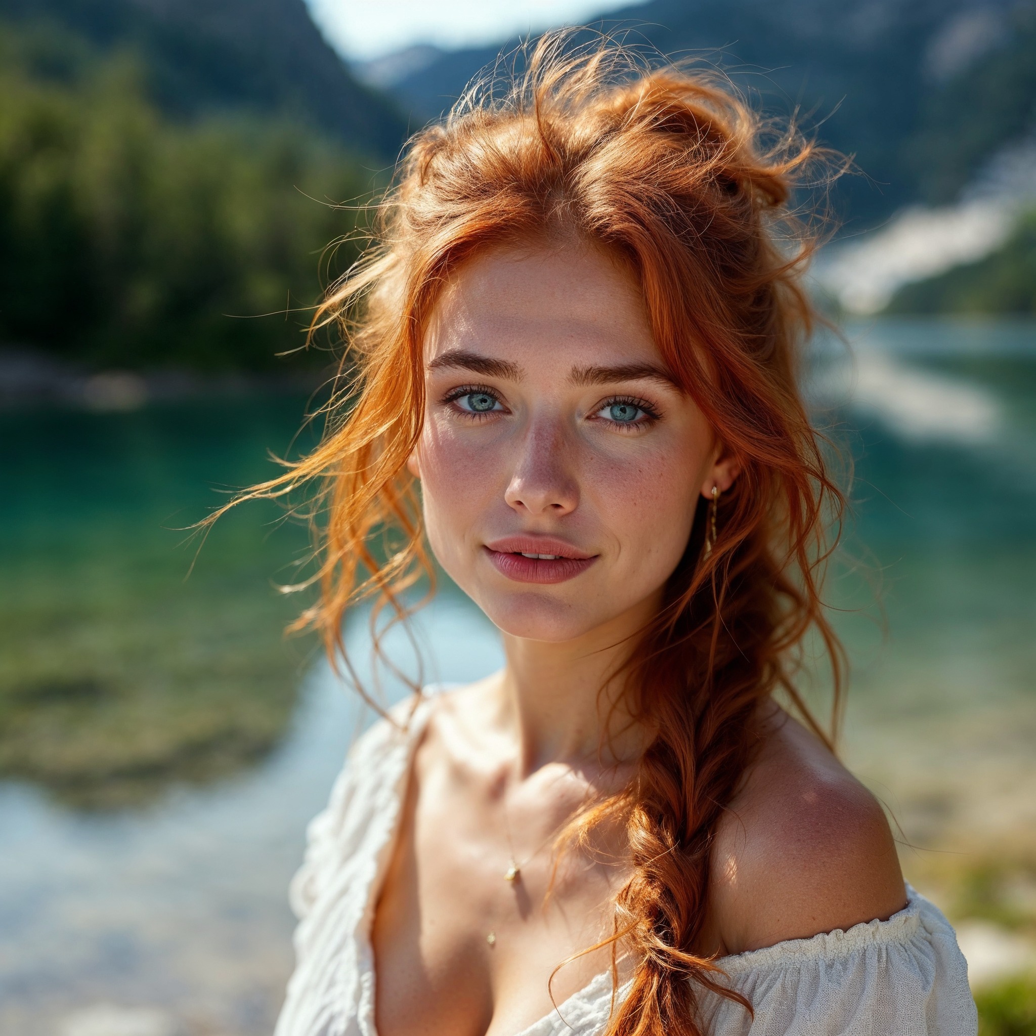Ai Redheads Redhead At A Remote Lake The Blog Shows All 42 Pictures 3573