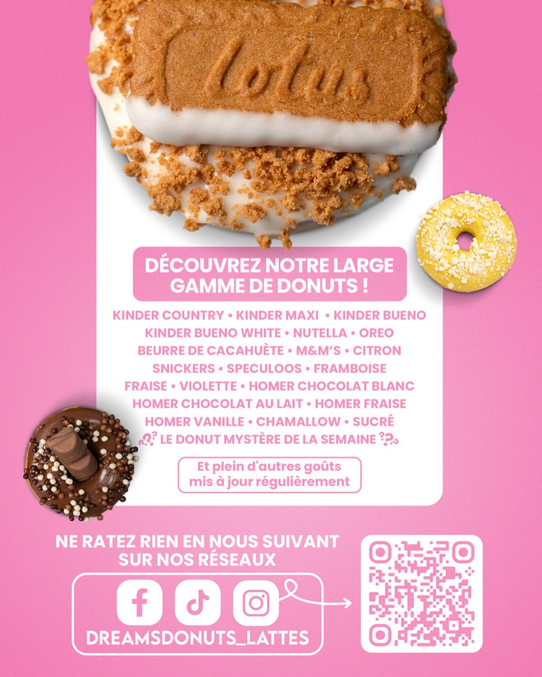 Dreams Donuts Lattes | Lattes