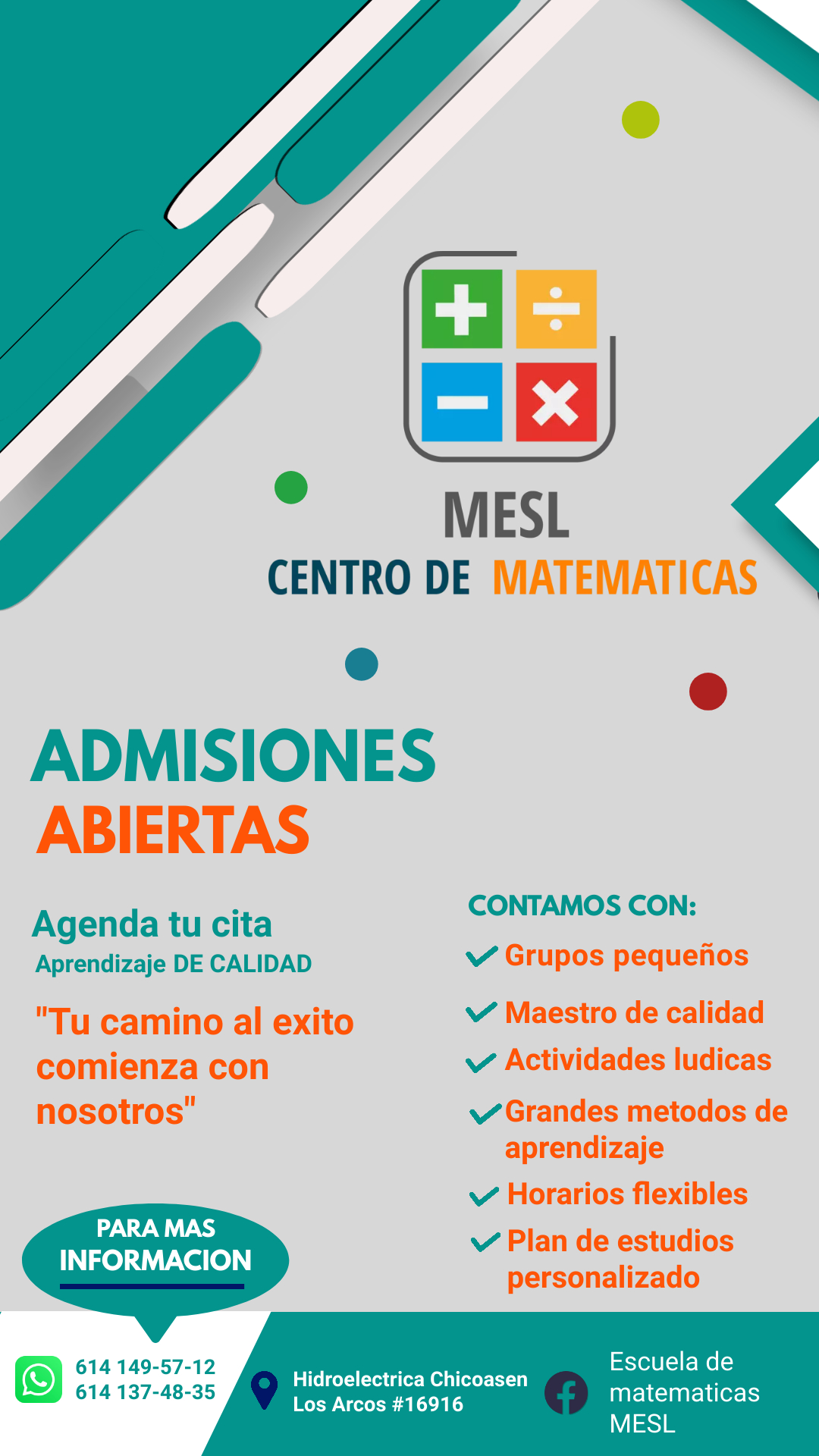 Centro de matemáticas MESL