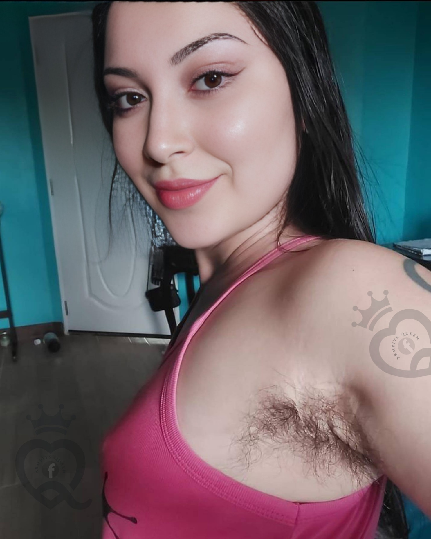 Pits My Smile Wears Hairy Arms 🌼 Hairygirl Pits Armpitshair