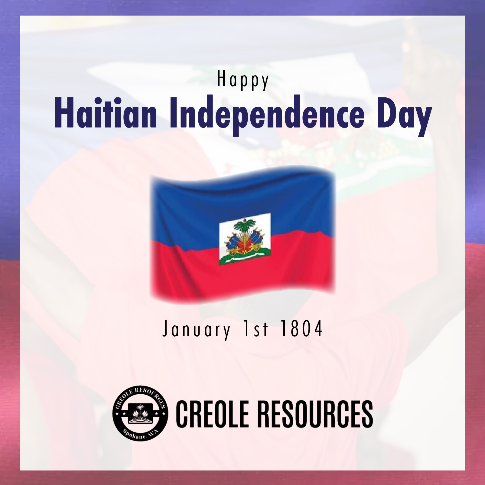 🎉 Happy Haitian Independence Day! 🎉... - Creole Resources | Facebook