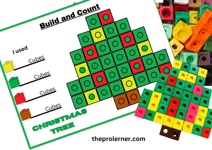 STEM Activities and Lesson Plans | Snap Cube Christmas Theme Mats ...