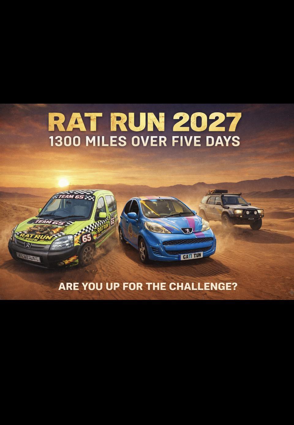 The Rat Run - IF YOU MISSED OUT ON 2026 DONT PANIC YOU... | Facebook