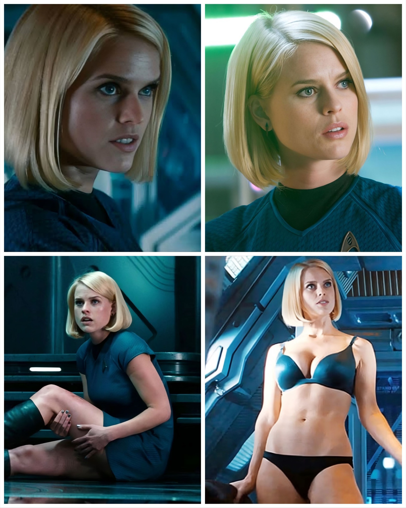 Behind Alice Eve As Dr Carol Marcus In Star Trek Into Darkness 2013