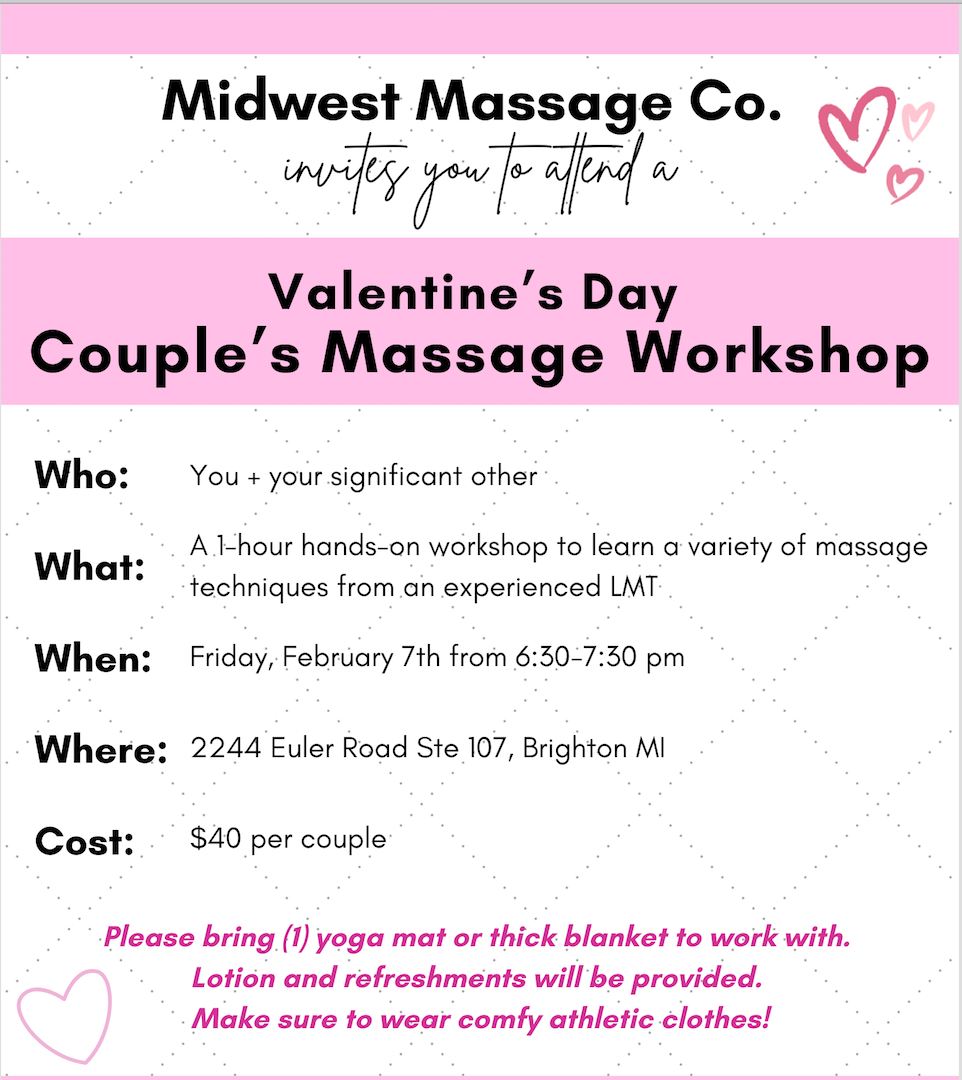 Midwest Massage Co Brighton Mi