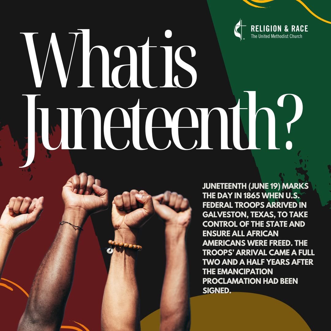 From GCORR: What is Juneteenth? Juneteenth, celebrated on June 19th ...