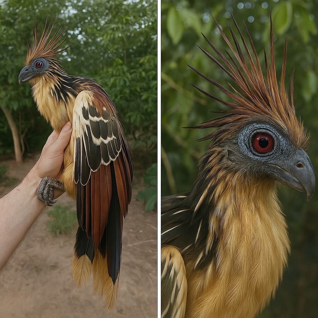 Planeta Conoce Al Hoatzin—una De Las Aves Más Extrañas De La Tierra