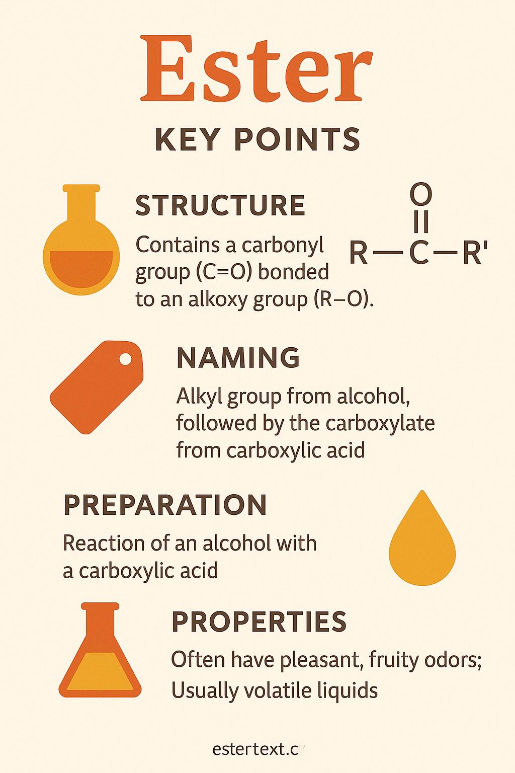 MathScience - 🧪 ESTERS – The Sweet Smelling Compounds! 🍓 Ever wondered ...