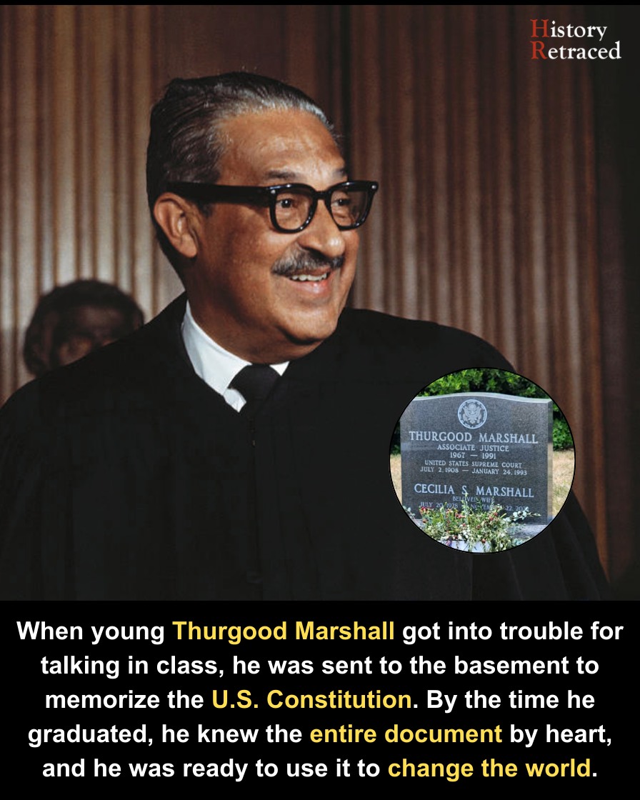 History - ⚖️ Thurgood Marshall: The Boy Who Memorized Justice 🗣️ As a ...