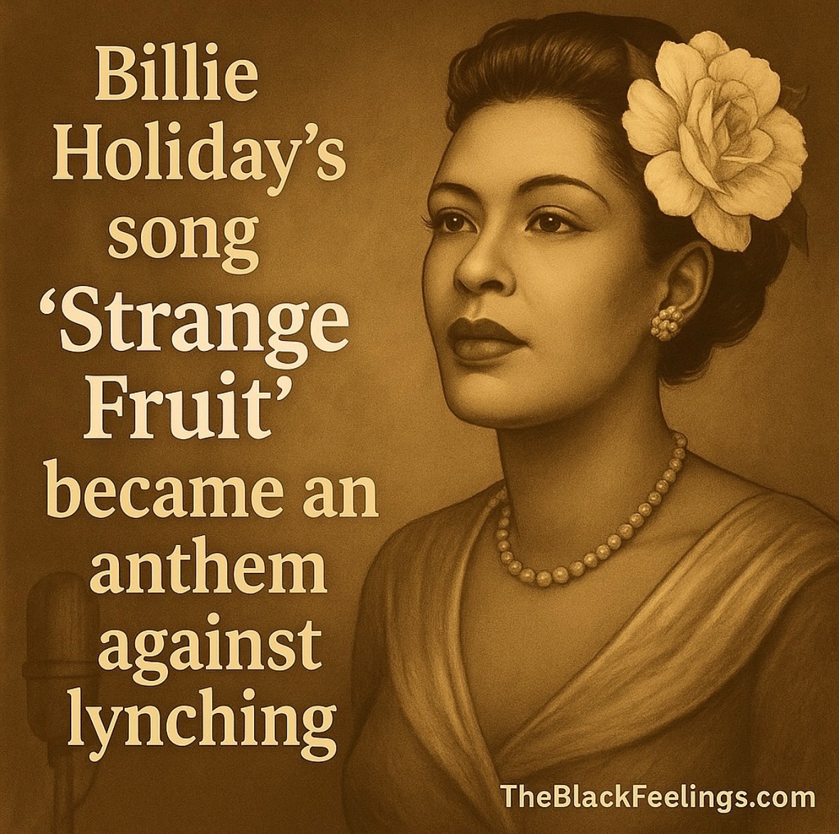 Blackfeelings494 - Billie Holiday’s haunting song “Strange Fruit” was ...