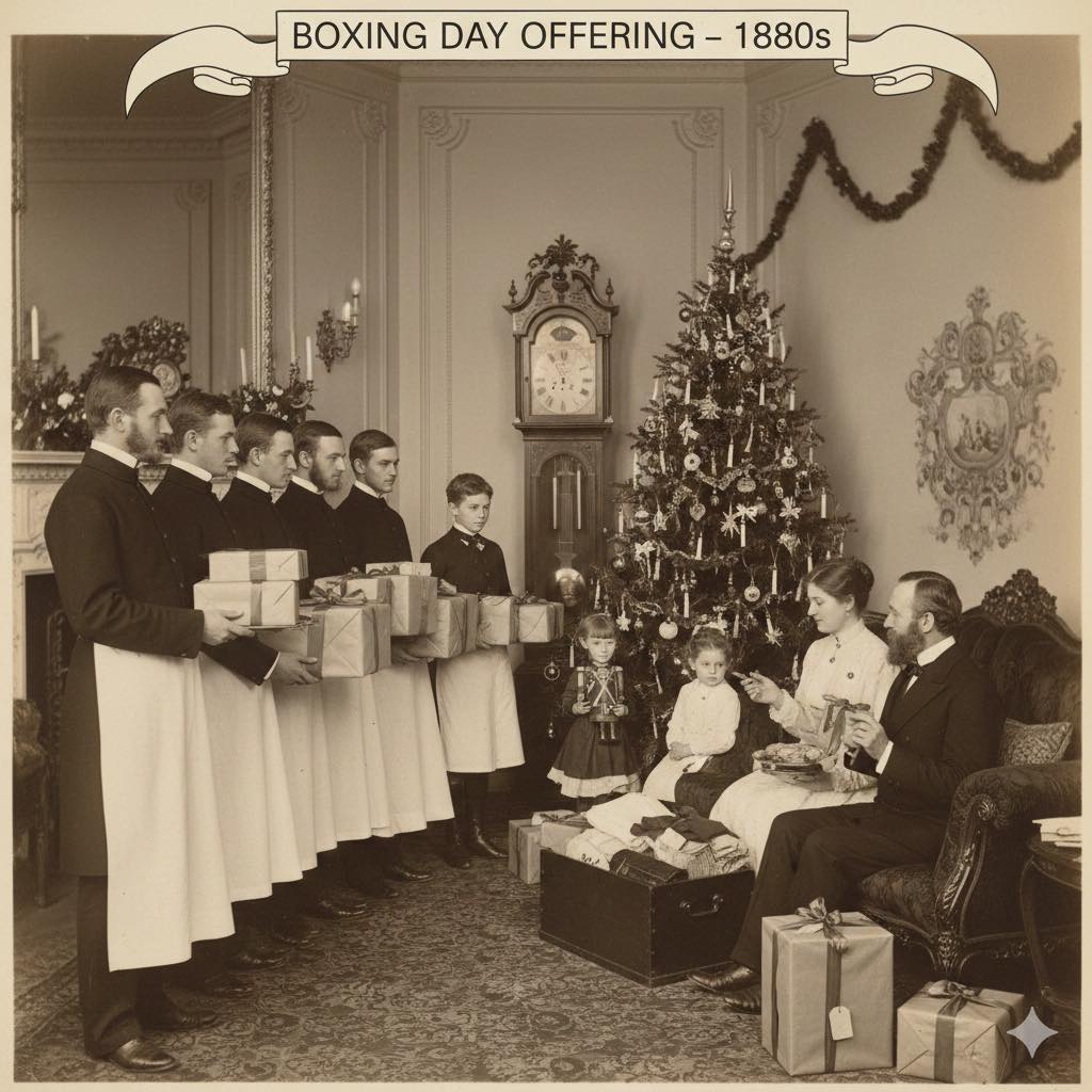 Dorking - History of Boxing Day, also known as Offering Day, is a ...