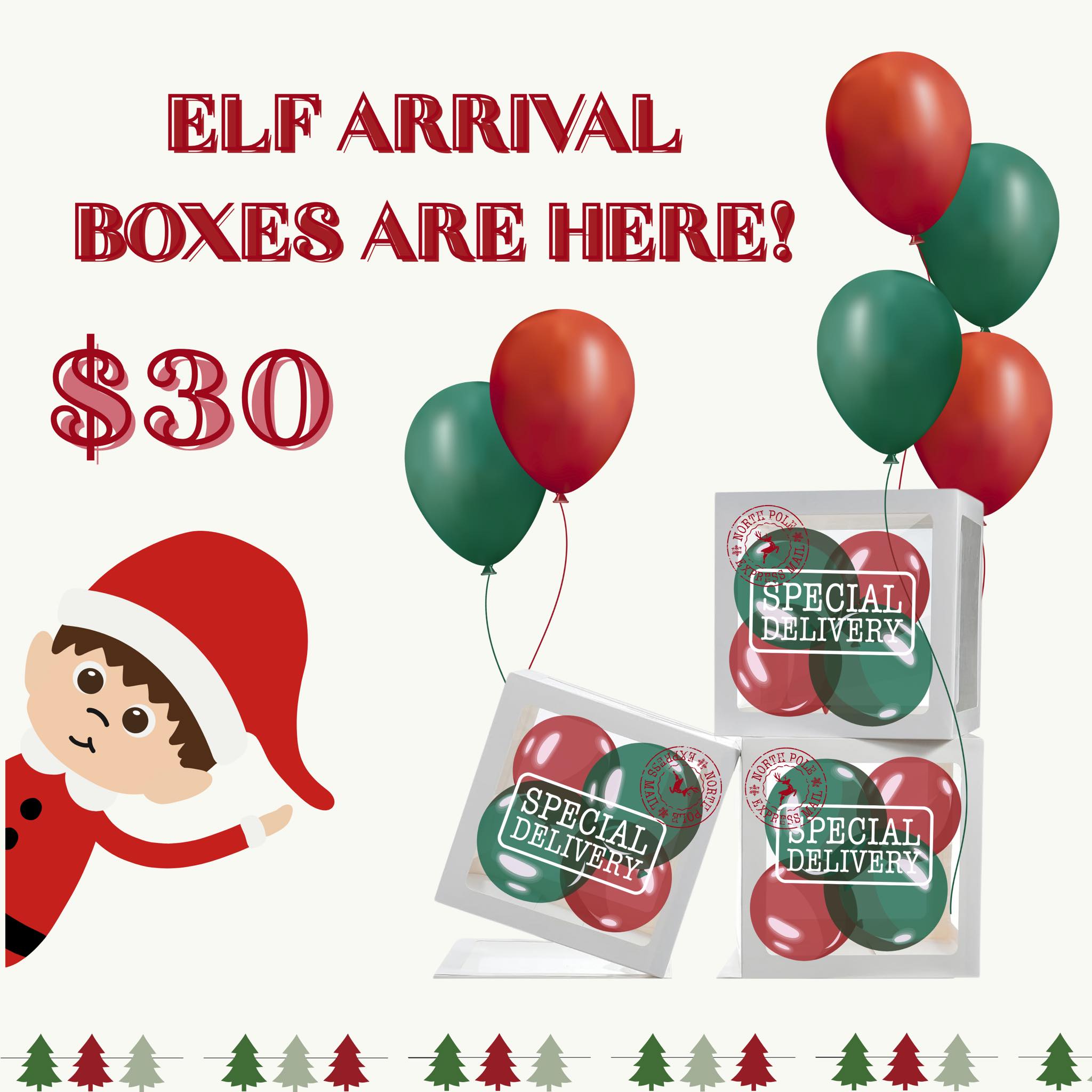 Modern - Elf on the Shelf Arrival Boxes Make your elf’s grand entrance ...