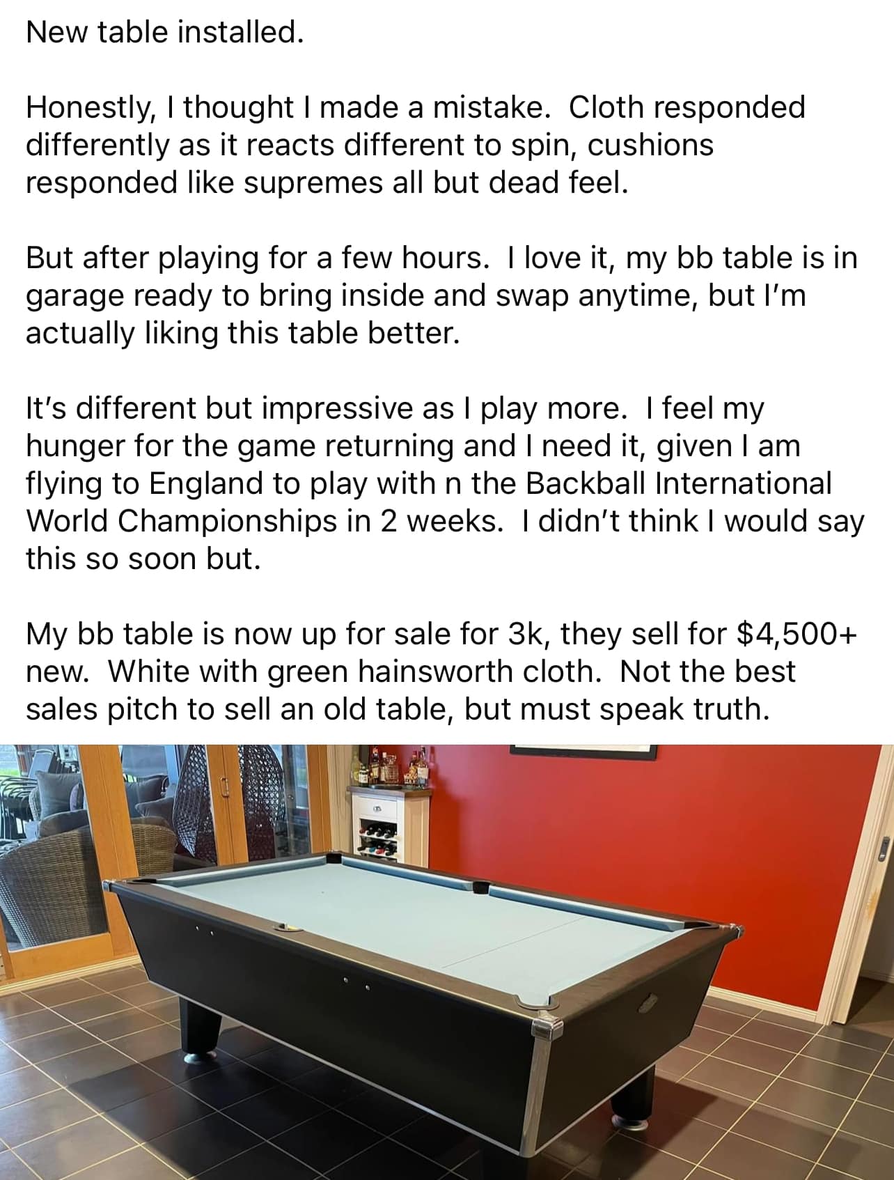 Aussie King Tables 4378