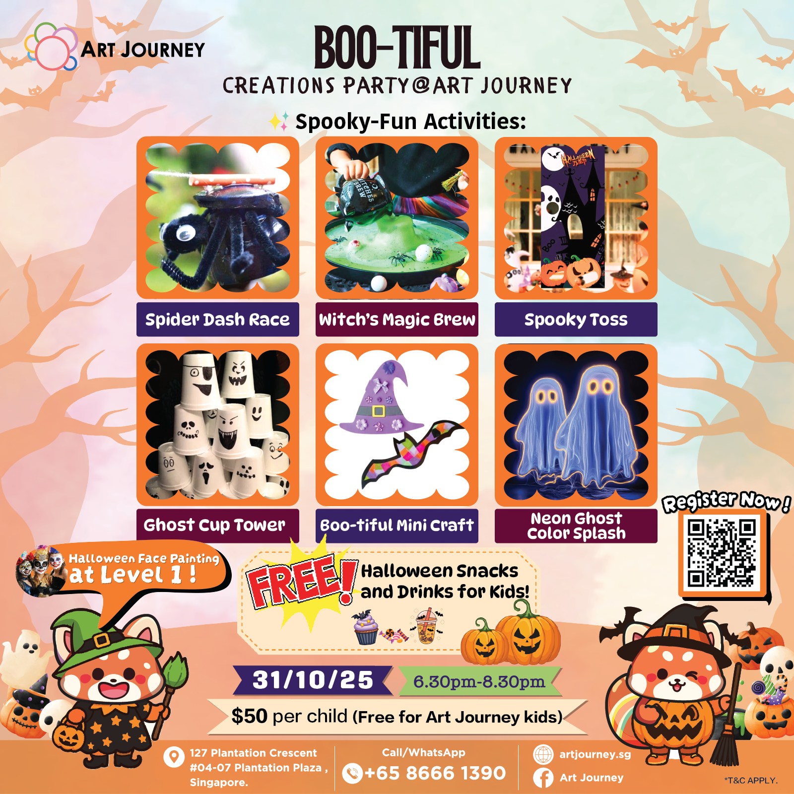 Plantation - 🎃 Halloween is here, and Art Journey is ready to party! 👻 ...