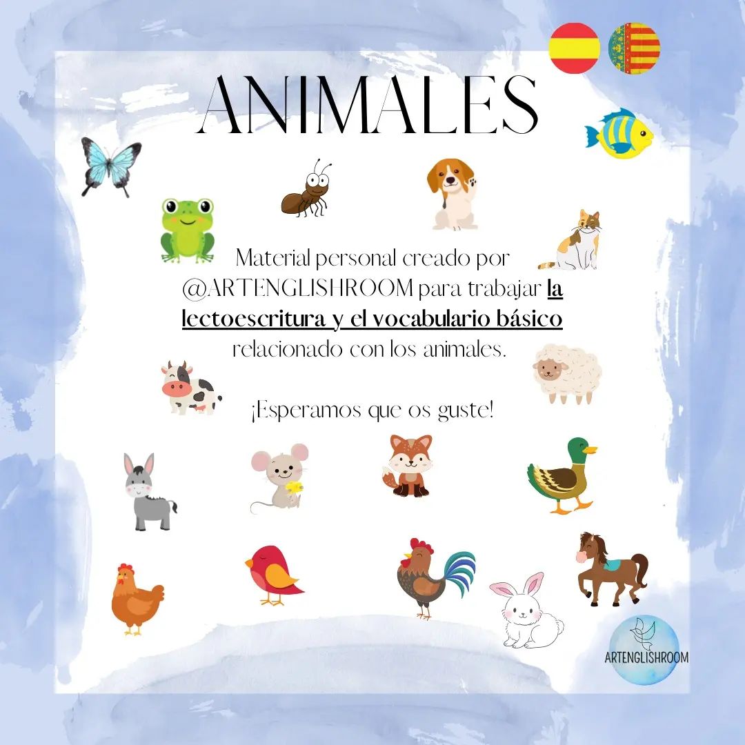 ¡ LECTOESCRITURA... - Artenglishroom Recursos Educativos