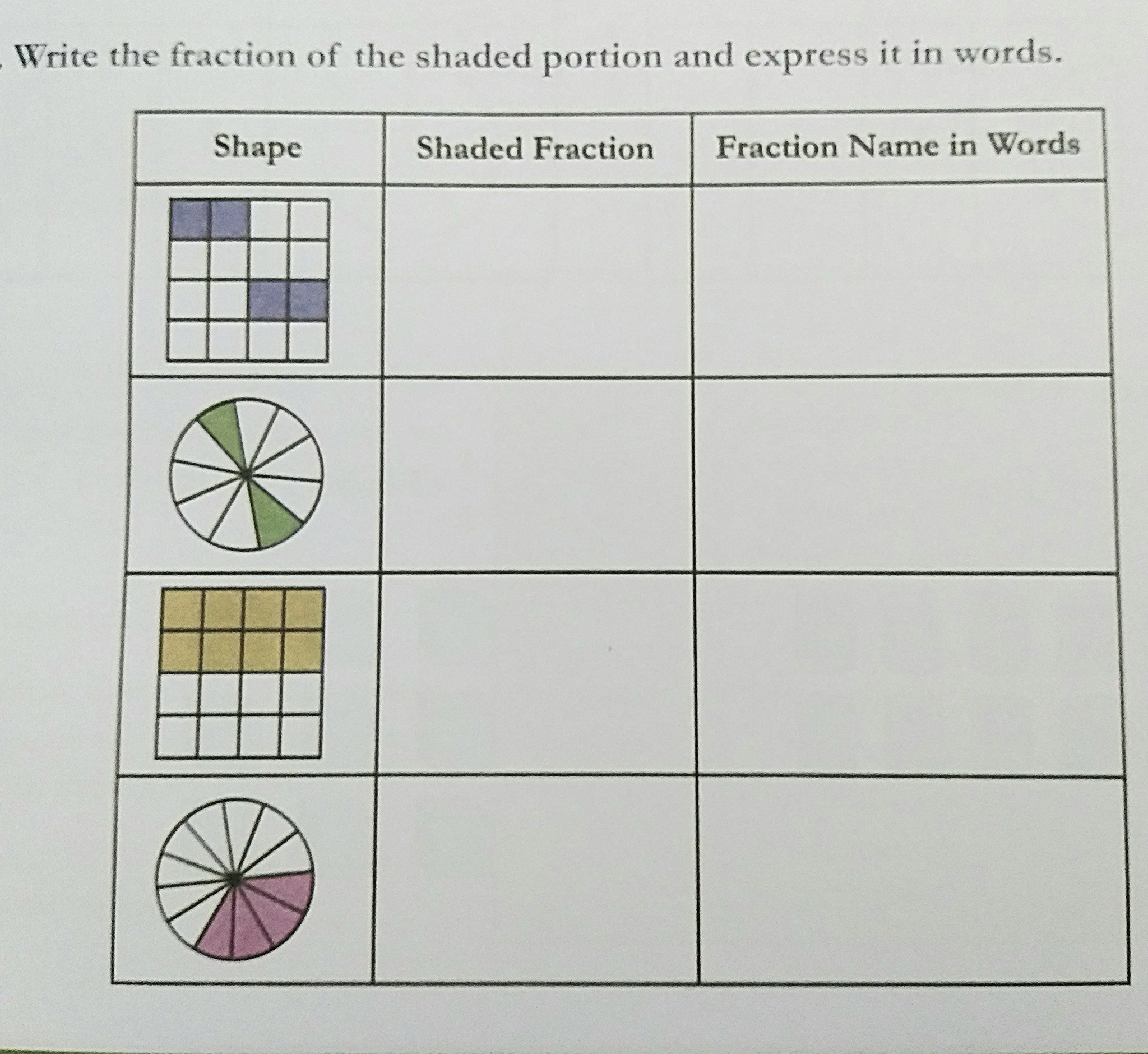 Activities for Kids | Fraction worksheet | Facebook