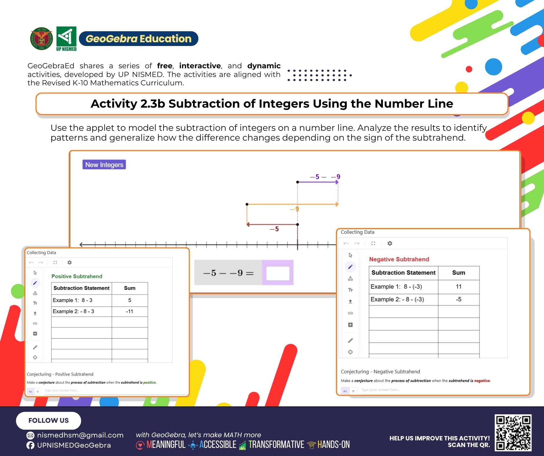 UP - 🔢 We’re building on learners’ understanding of integer operations ...
