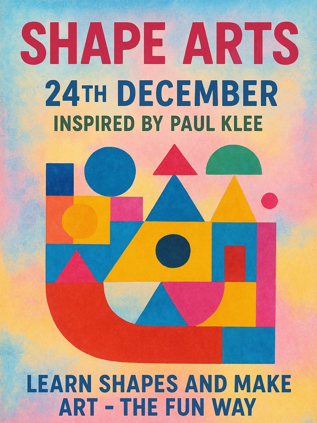 The Learning - 🎨 SHAPE ARTS — Inspired by Paul Klee 🎨 Where little ...