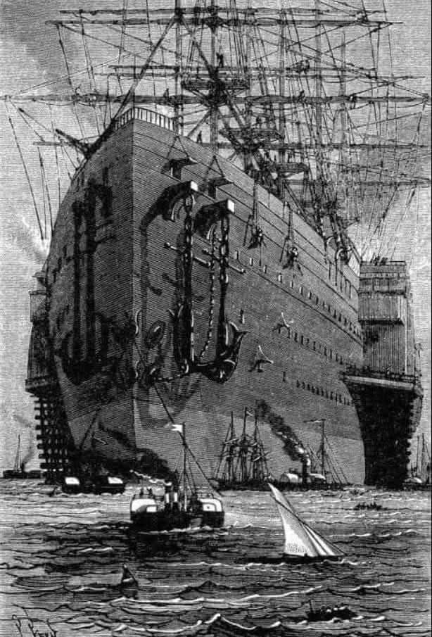 History - The SS Great Eastern, designed by the visionary engineer ...