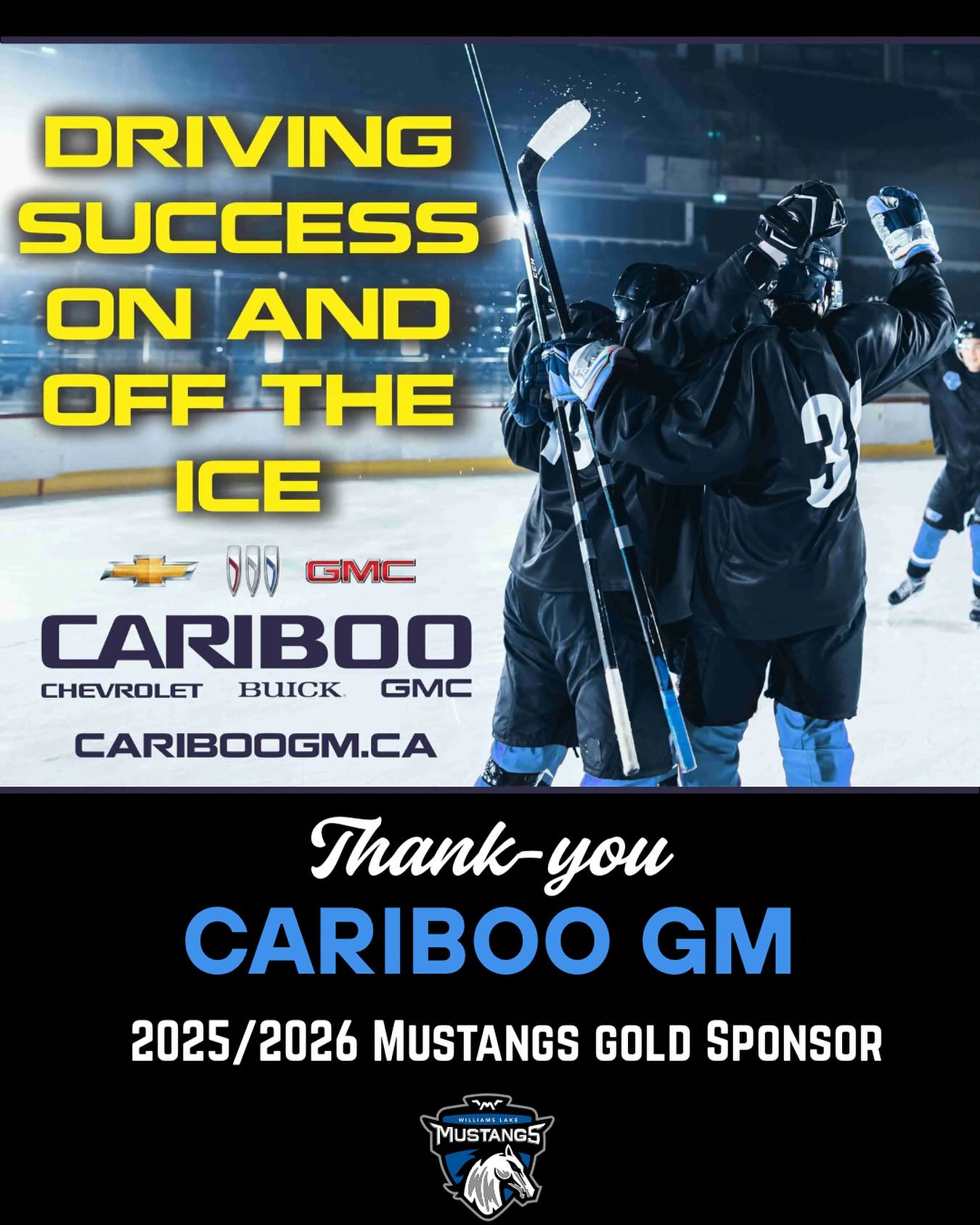 Williams - We’re proud to continue our partnership with Cariboo GM ...