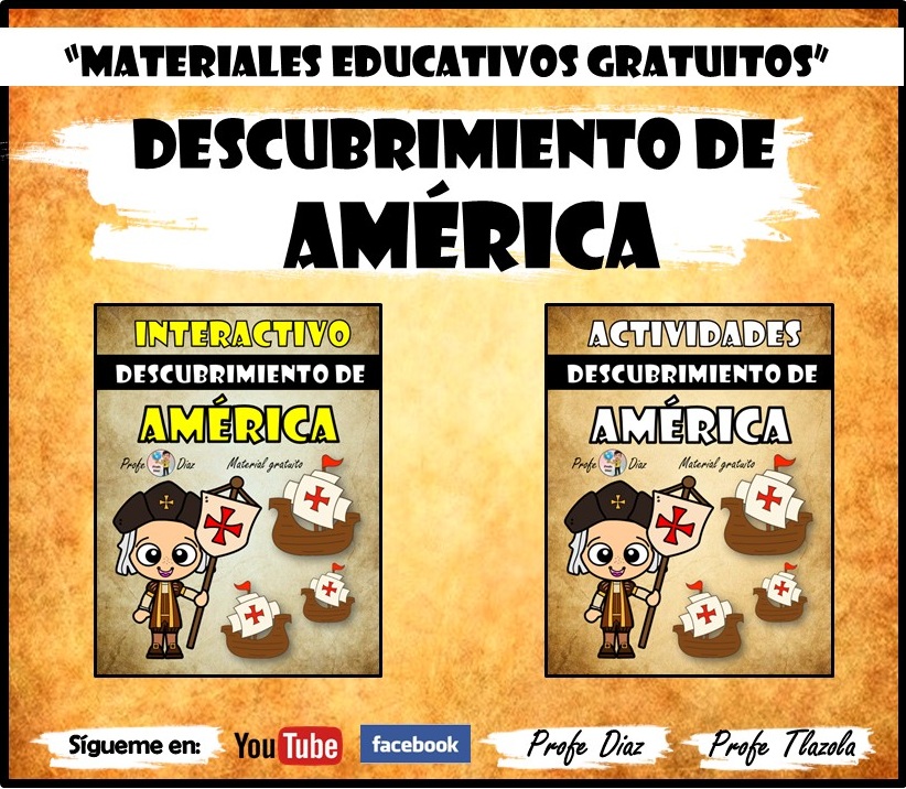 Profe - Materiales DIDÁCTICOS para trabajar el "DESCUBRIMIENTO DE ...