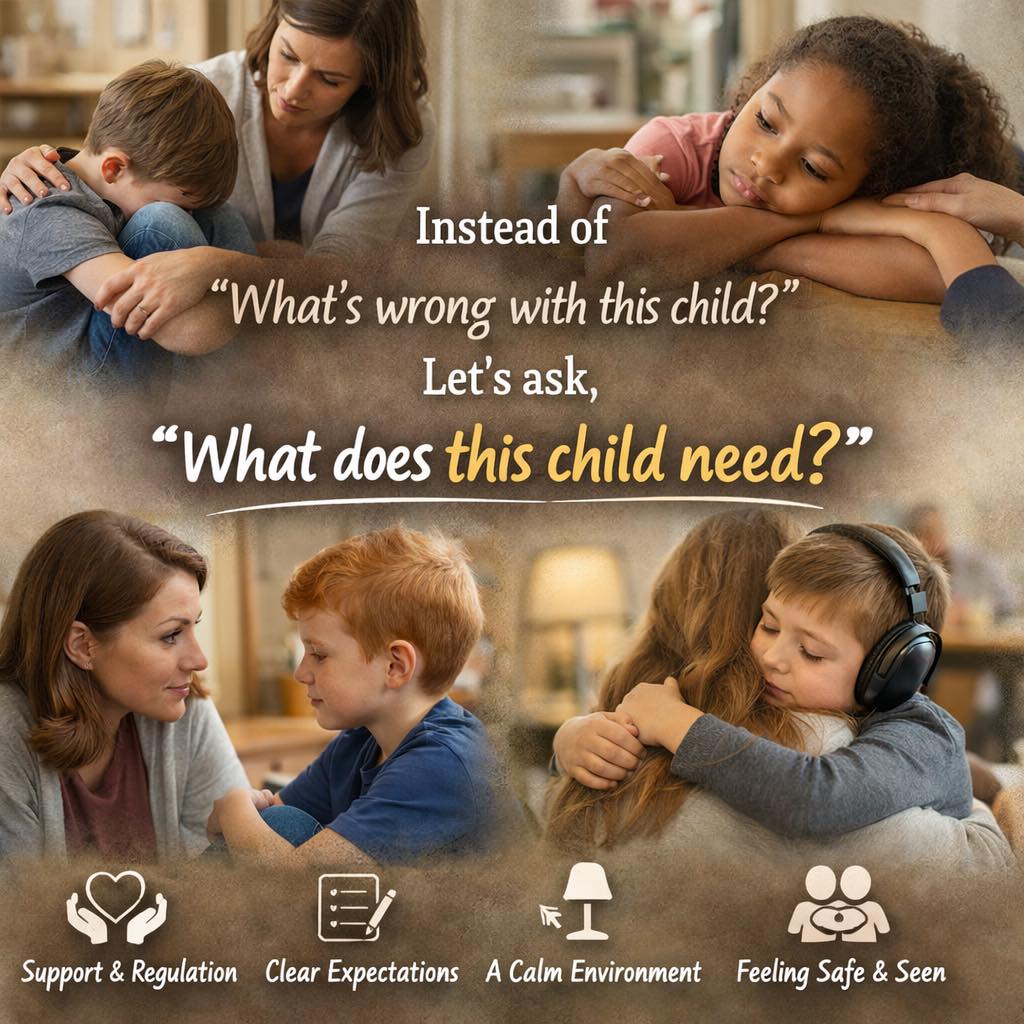 Community - Instead of asking “What’s wrong with this child?” let’s ...