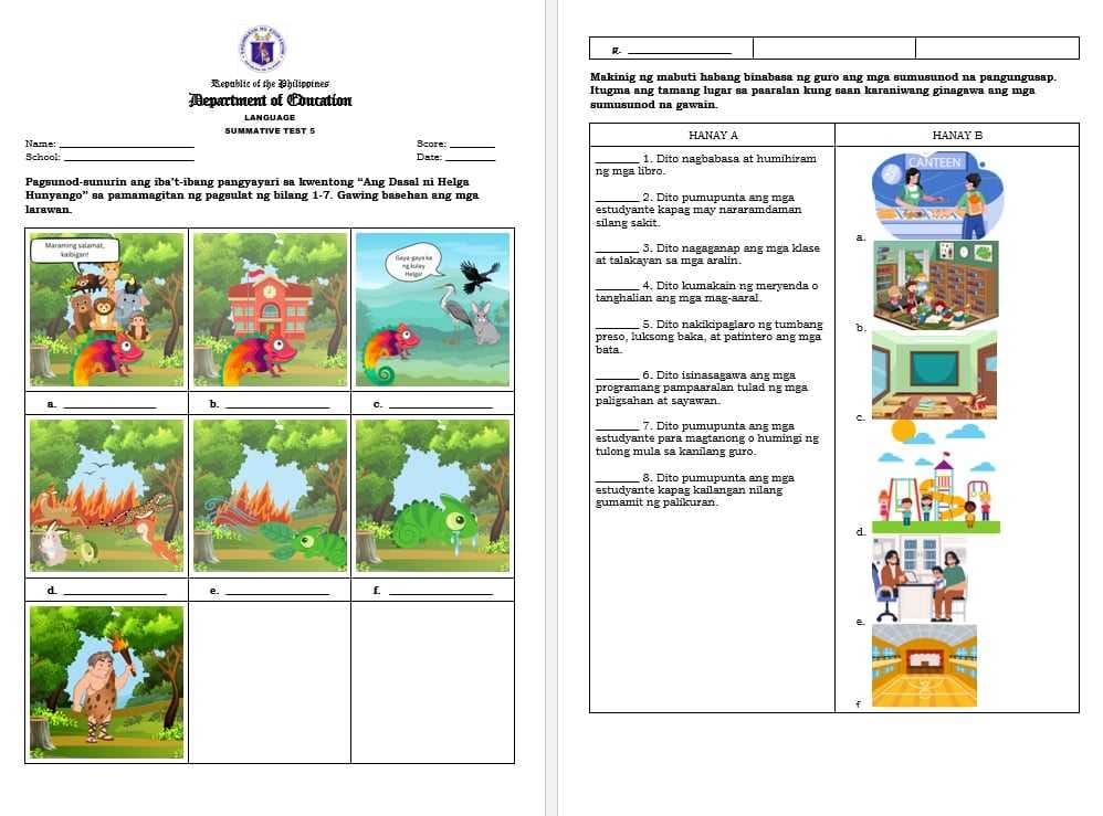 DepEd Open Educational Resources (OER) | 𝑮𝒓𝒂𝒅𝒆 1-6 𝑺𝑼𝑴𝑴𝑨𝑻𝑰𝑽𝑬 𝑻𝑬𝑺𝑻 ...
