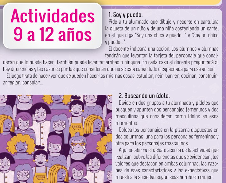 Teleaulas - #Actividades para crear #igualdad. #Fichas de trabajo para ...