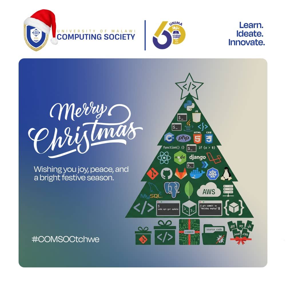 Computing - "Merry Christmas from the Computing Society! Time to log ...