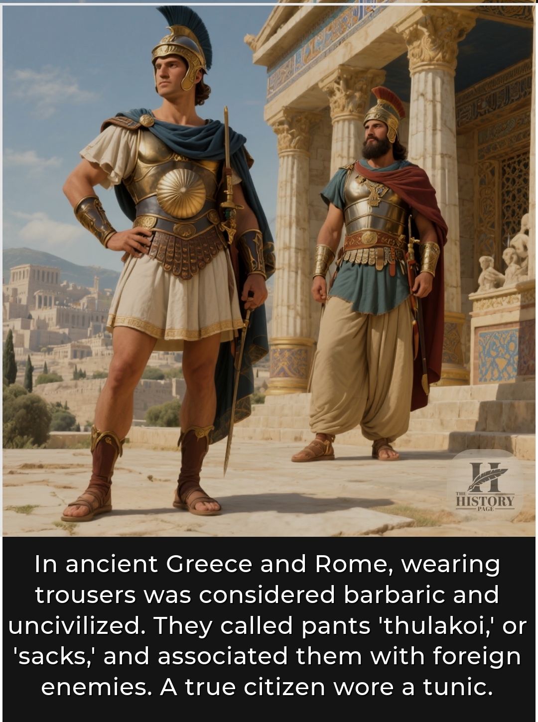 For the ancient Greeks and Romans,... - The History Page | Facebook