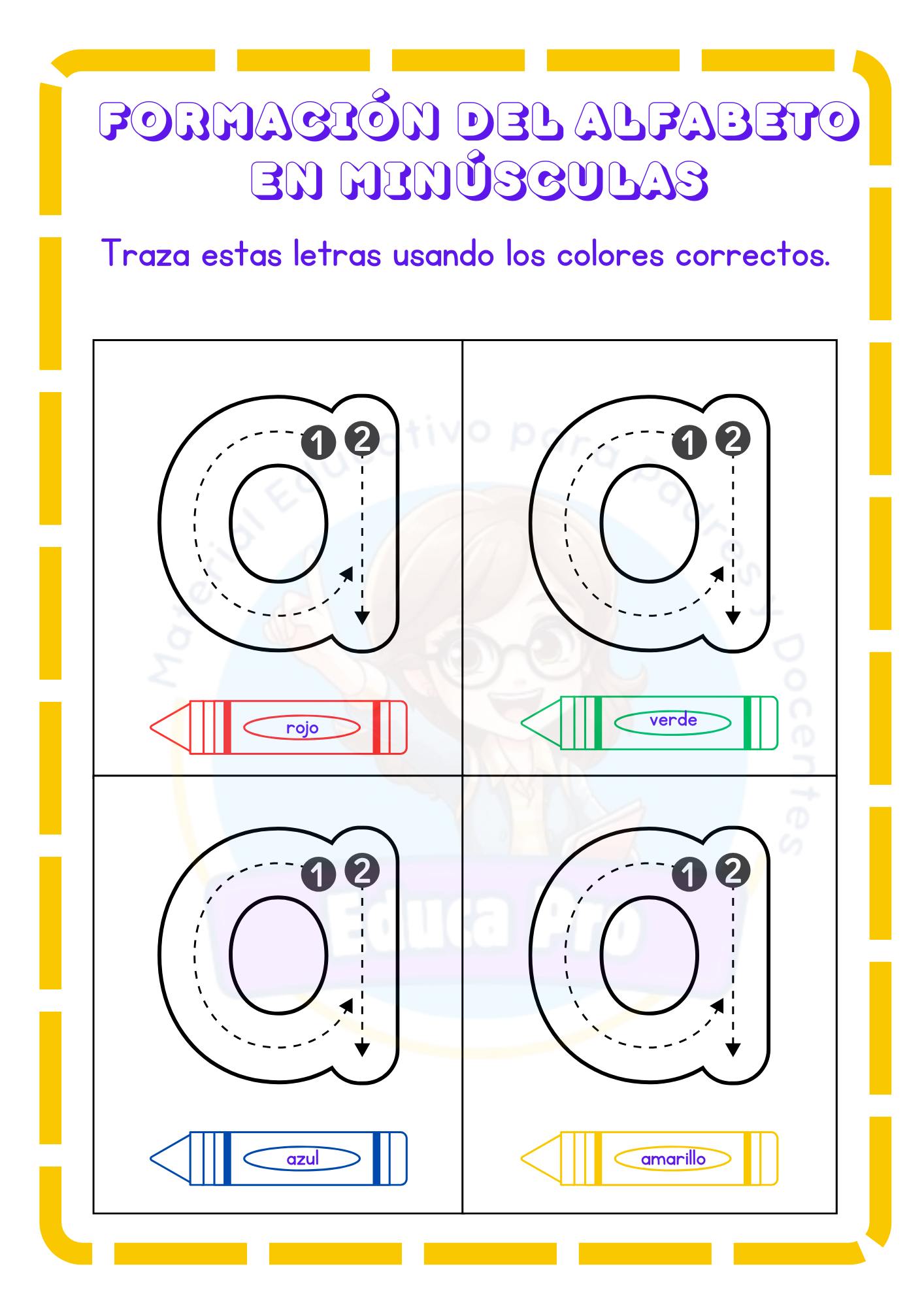 Educa Pro - ️🔠 TRAZA EL ABECEDARIO EN MAYÚSCULAS Y... | Facebook