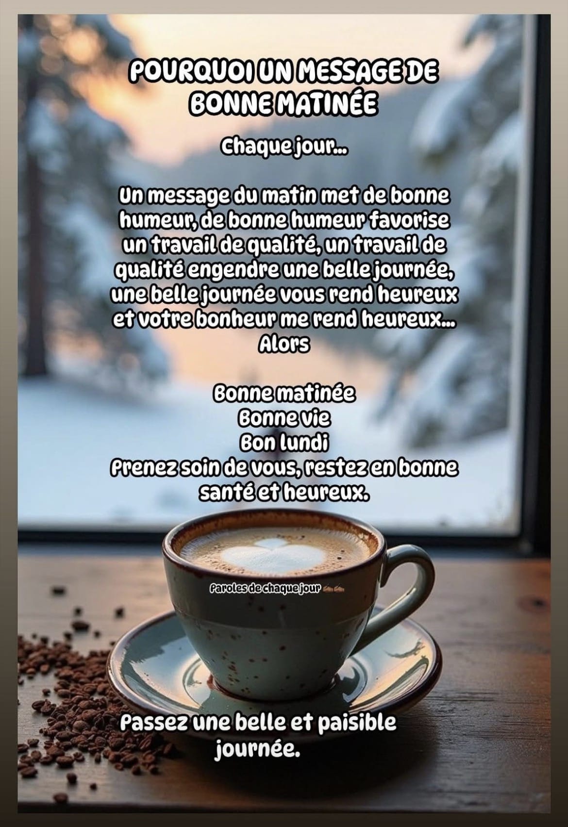#passezunebellejournée... - Paroles De Chaque Jour | Facebook