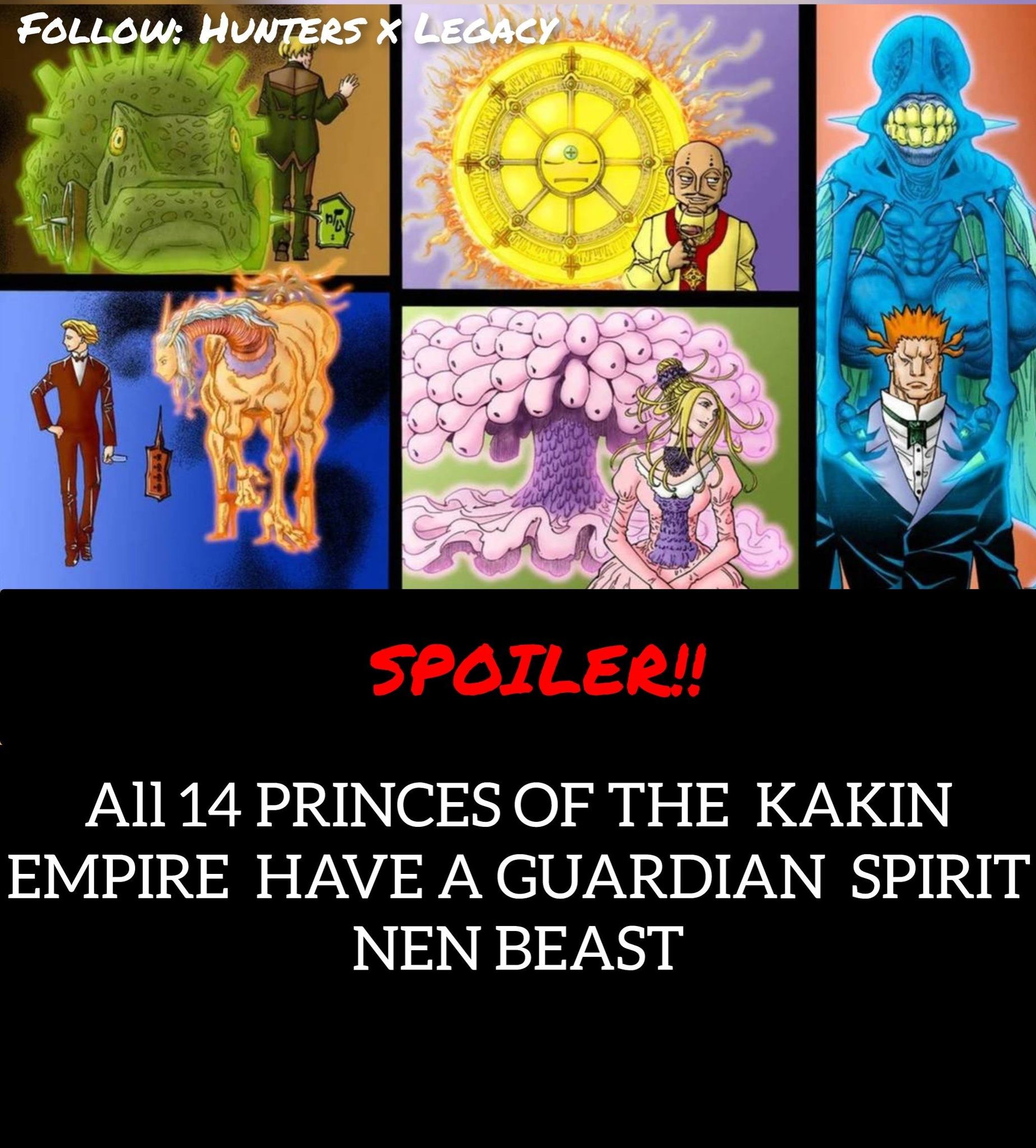 Hunters ⚠️spoilers ⚠️ All 14 Prince Of The Kakin Empire Have A