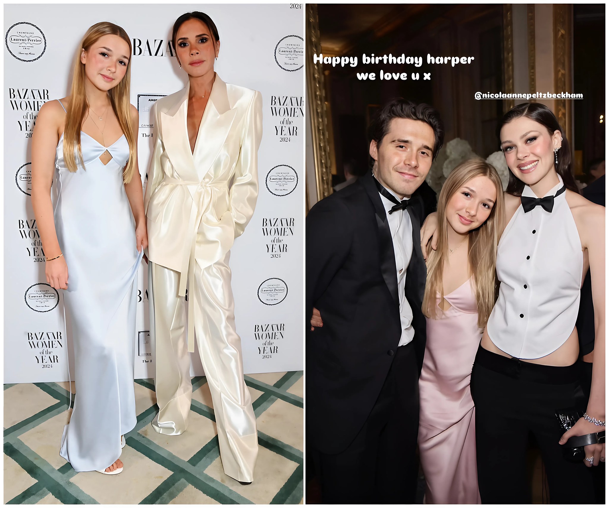 Big Why Brooklyn Beckhams Birthday Post To Harper Is Not An Olive