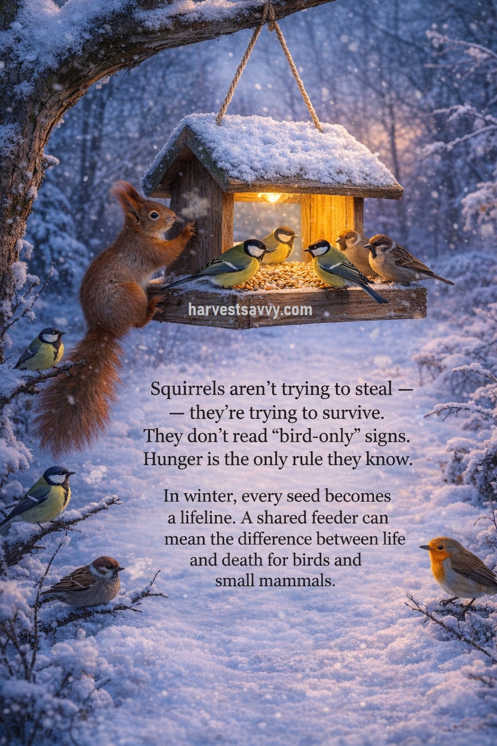 Everything - In winter, every seed matters. Cold temperatures, snow ...