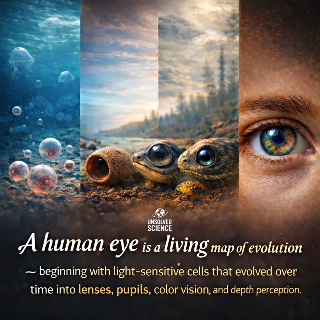 Unsolved - The human eye didn’t appear overnight. It began as a few ...