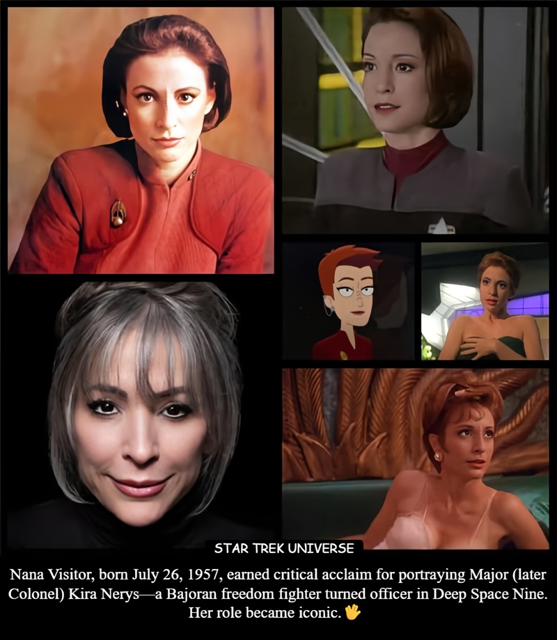 Star Nana Visitor Portrayed Major Kira Nerys On Star Trek Deep Space 7428