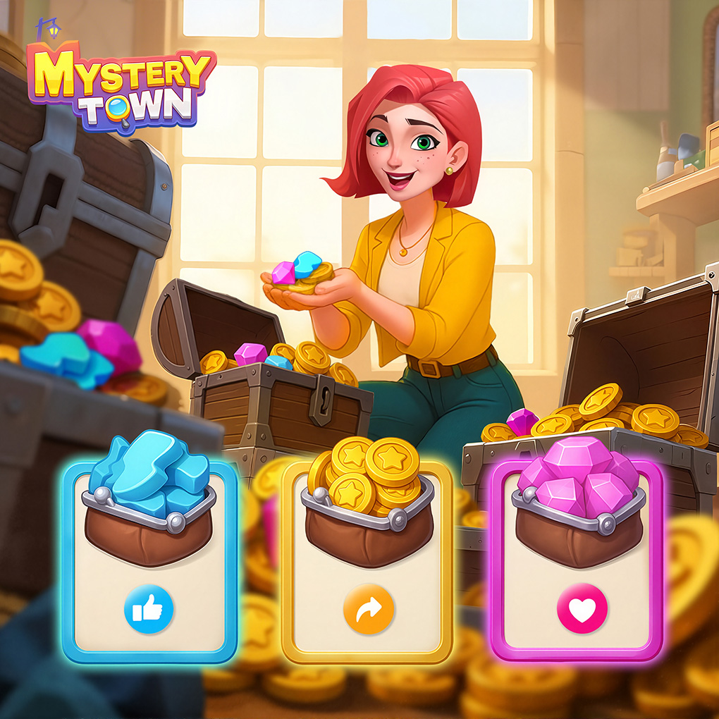 Mystery Town - Merge & Cases