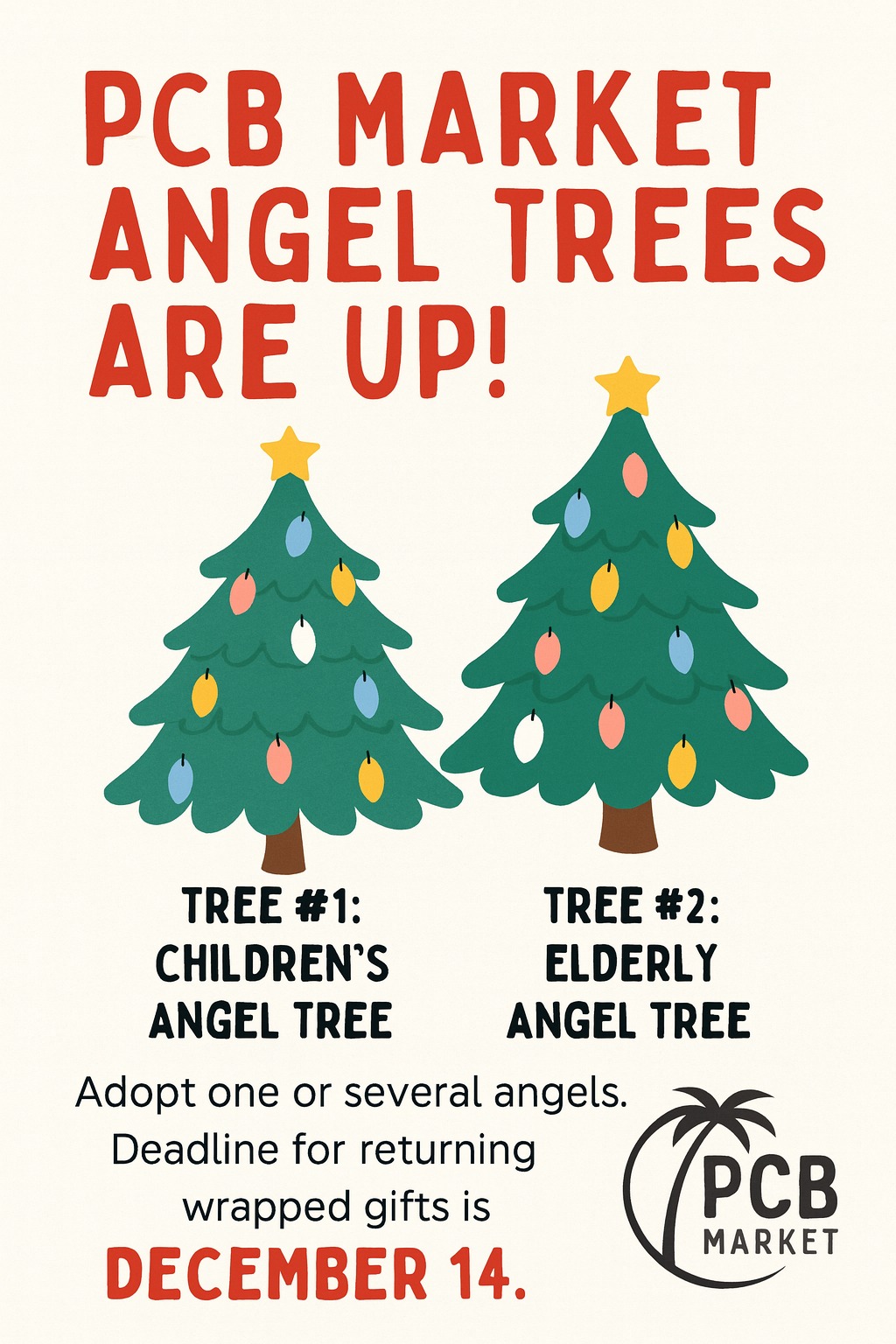 PCB - 🎄 PCB Market Angel Trees Are Up! 🎄 It’s that special time of year ...