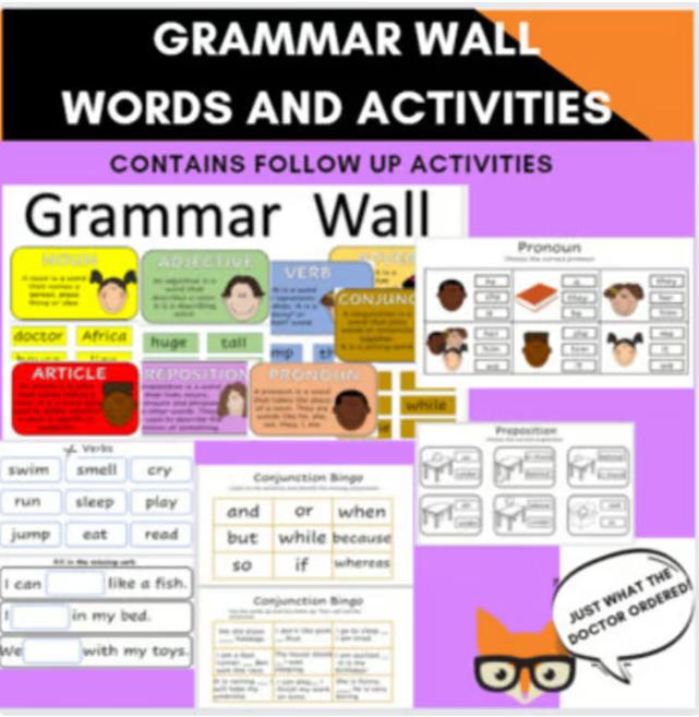 ESL games and activities | Some good grammar posters and follow up ...