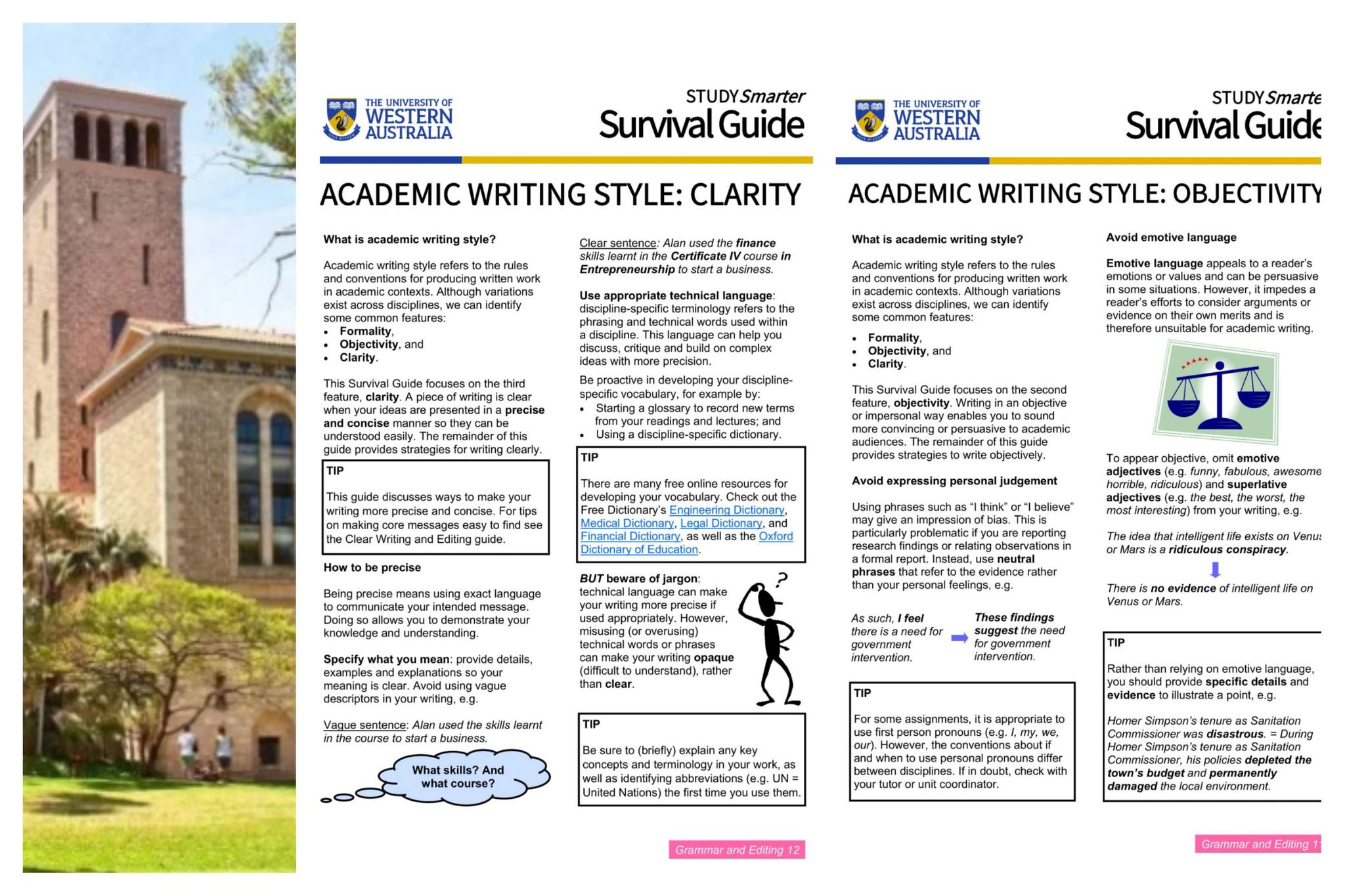 𝗔𝗰𝗮𝗱𝗲𝗺𝗶𝗰 𝗪𝗿𝗶𝘁𝗶𝗻𝗴 𝗿𝗲𝘀𝗼𝘂𝗿𝗰𝗲𝘀 from The University of Western Australia ...
