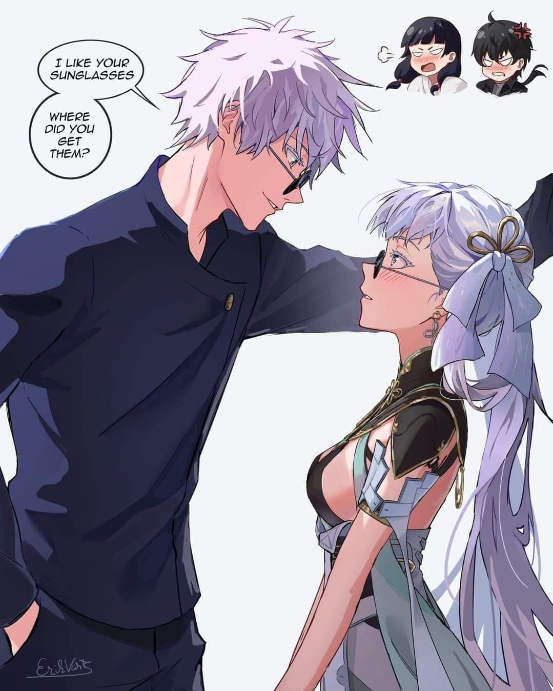 Wuthering Waves Cafe Rover Damn You Gojo Hentai Dont Corrupt My Jinshis Innocent Mind 😡😡😡