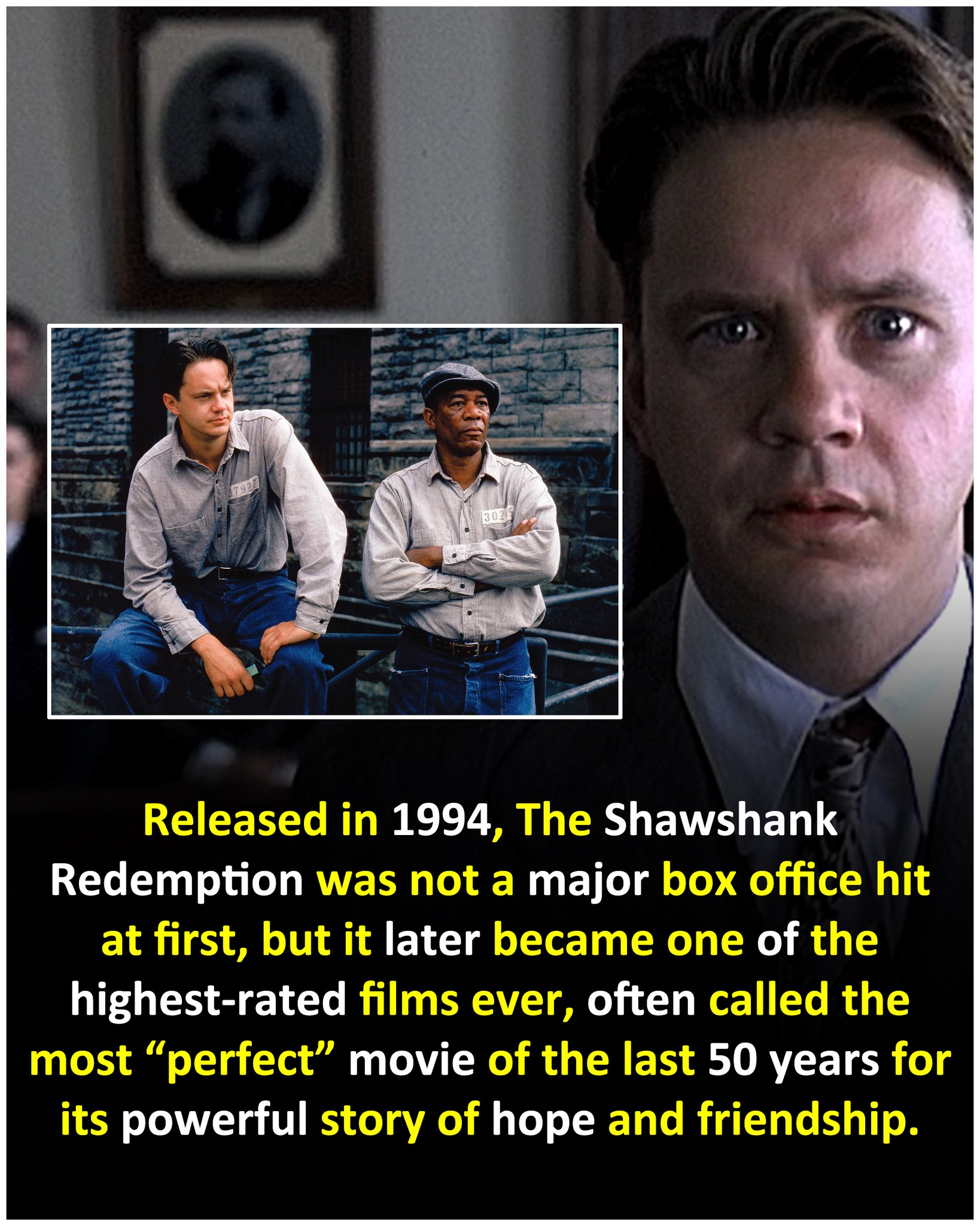 Crazy - Released in 1994, The Shawshank Redemption initially ...