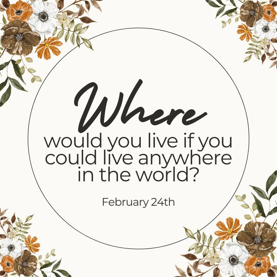 💜🌷💜 True Joy Designs 💜🌷💜 | you could live anywhere in the world 🌍 — no ...