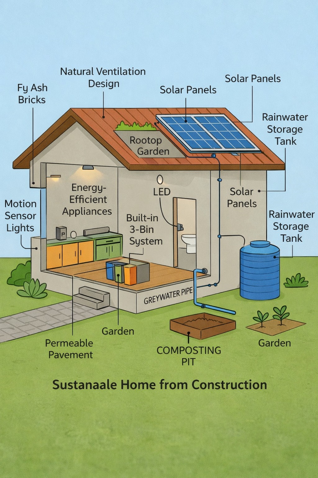 Green - Sustainable Home Design and Eco-Friendly Living Systems A ...