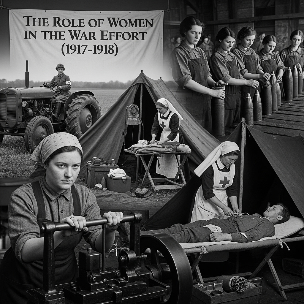 Old Historical Photos | The Role of Women in the War Effort (1917-1918 ...