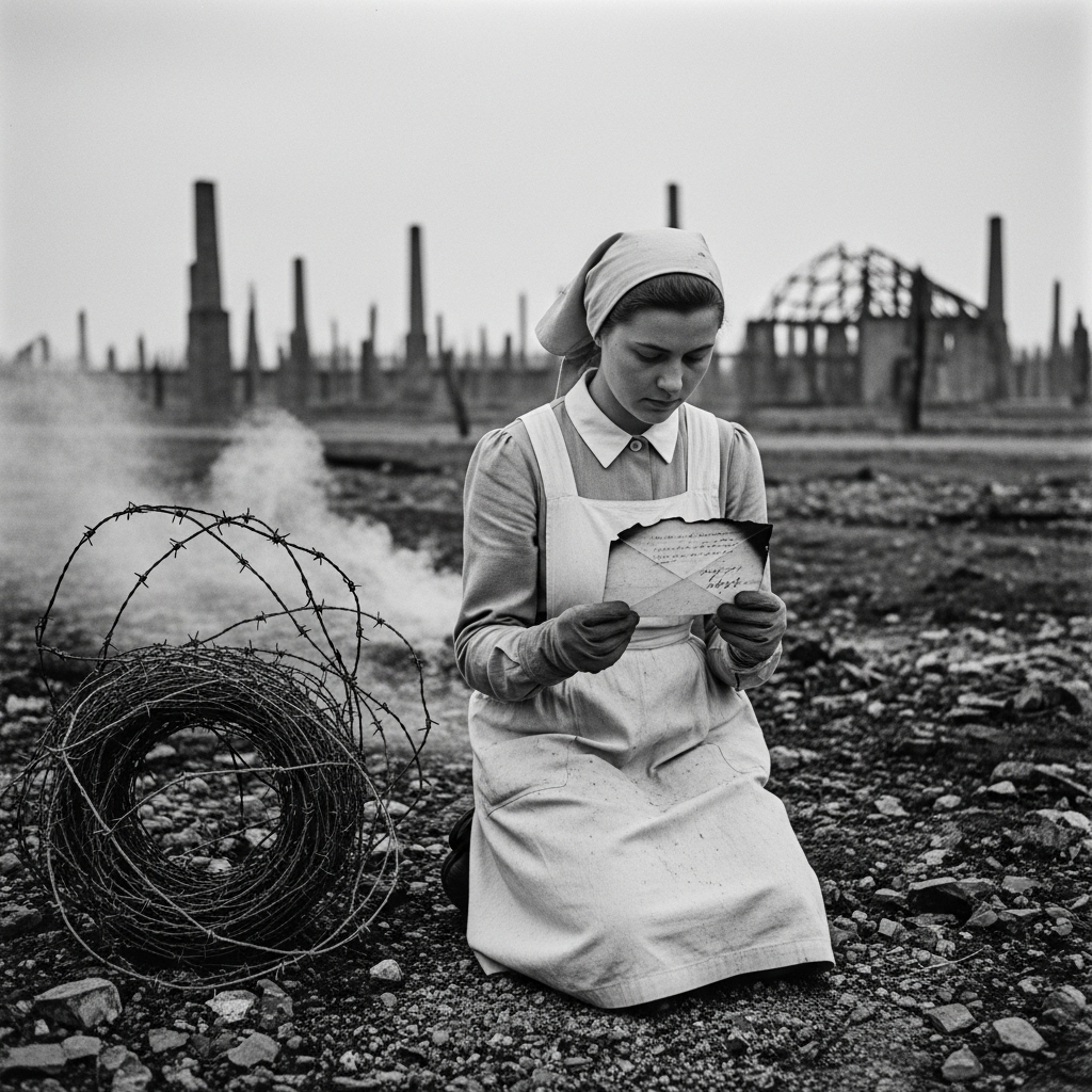 History - The Letter in the Ashes – Auschwitz, January 1945 After ...