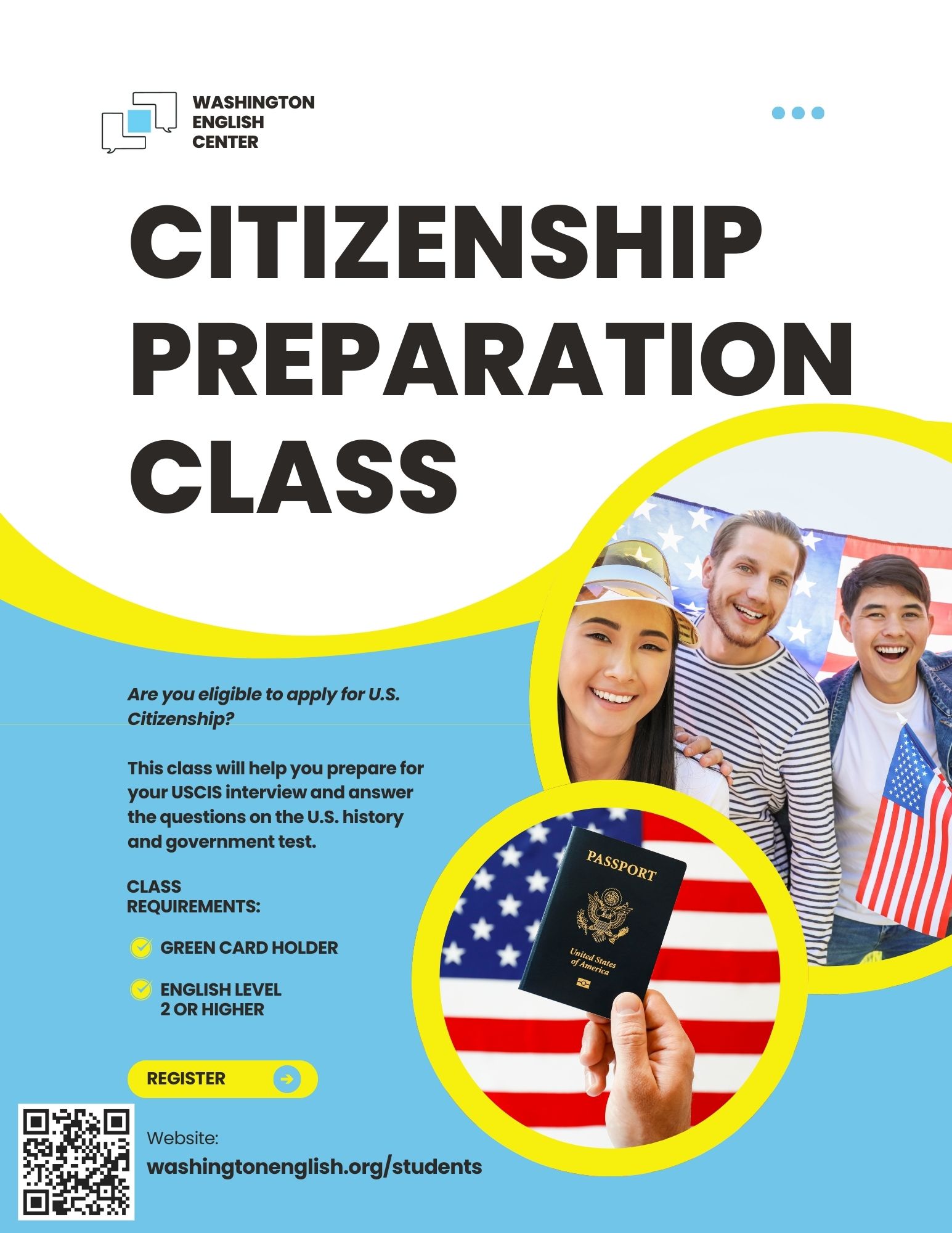 Washington - 🌟 Our Spring 2025 Citizenship Preparation Class ...